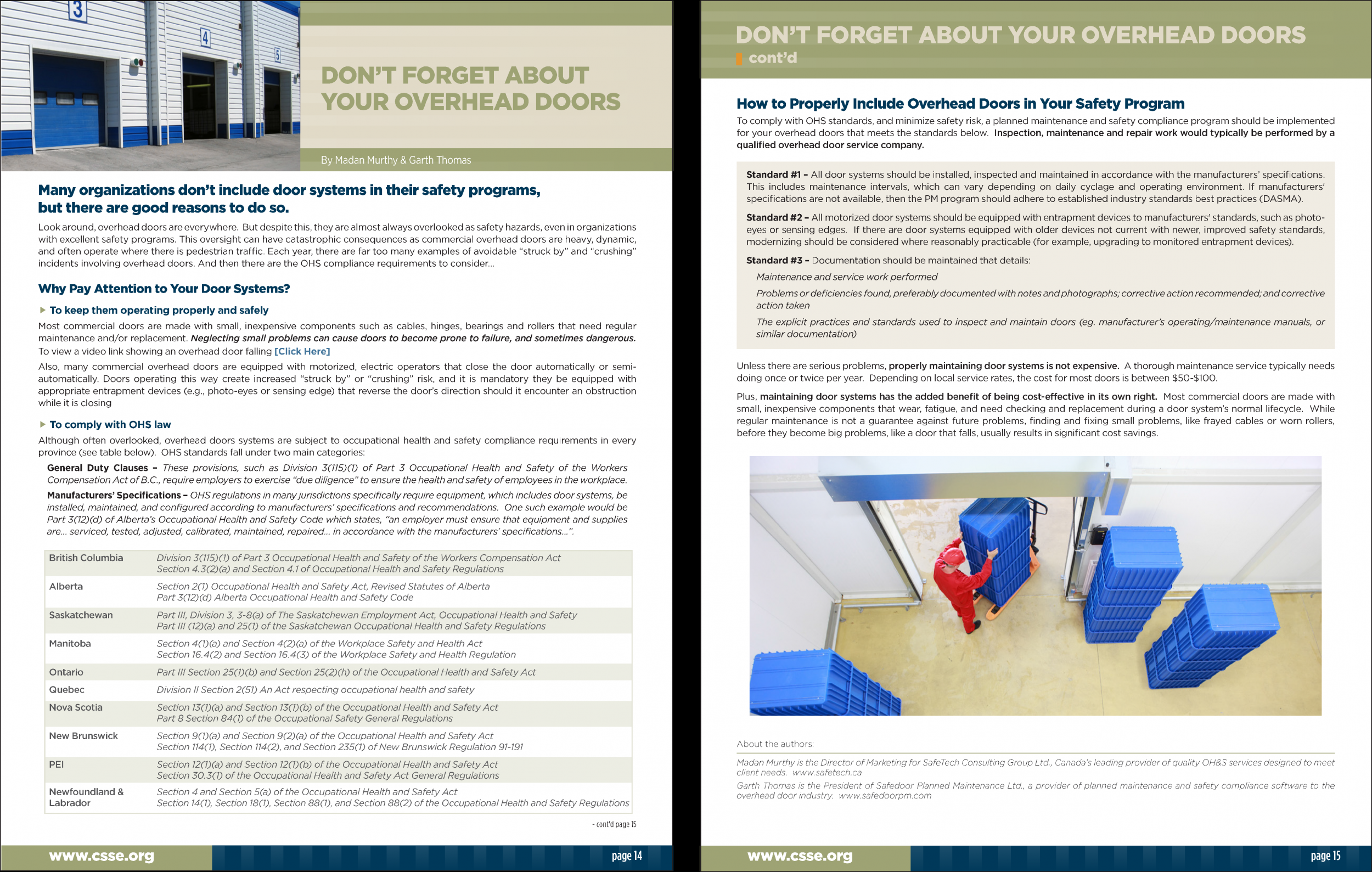 CSSE Contact Magazine csse-contact-magazine